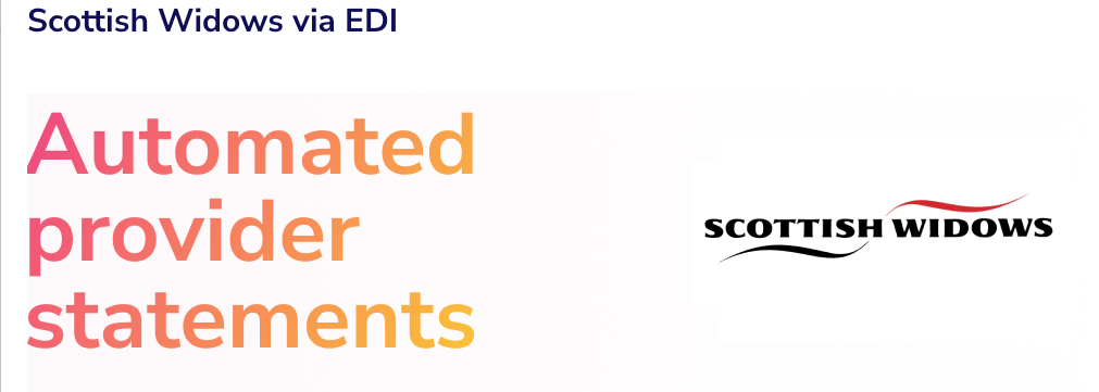 Edi Update Scottish Widows Is Live Plannr Crm
