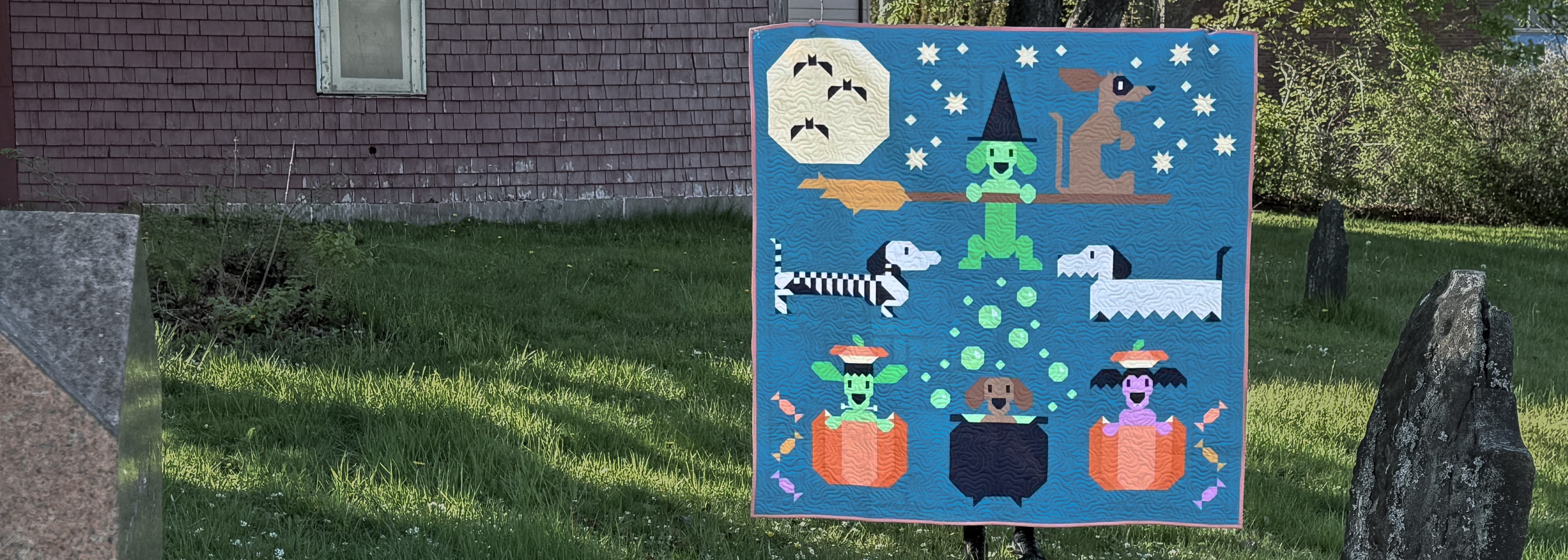 NEW! Halloweenies Quilt | Art East Quilting Community
