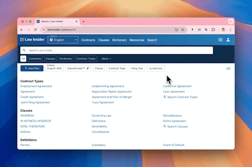 ClauseFinder™ Al Search | Law Insider Community