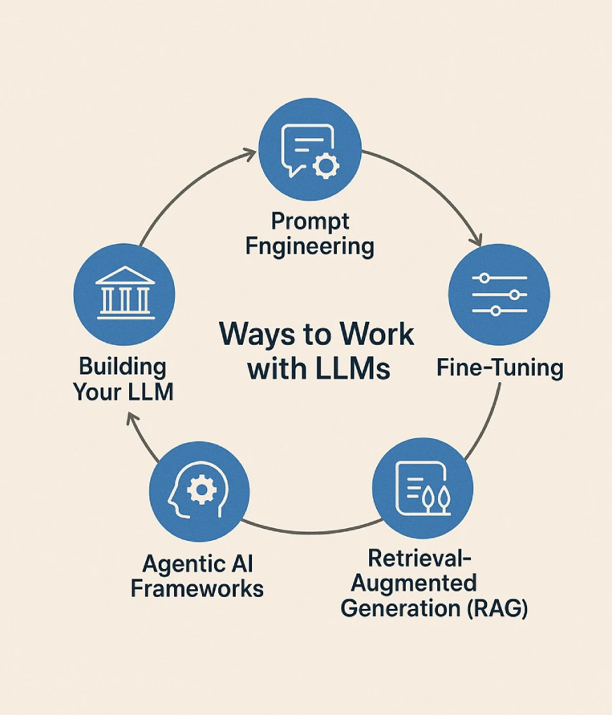 Decoding LLMs: When to Use Prompting, Fine-tuning, AI Agents, and RAG Systems | Analytics Vidhya