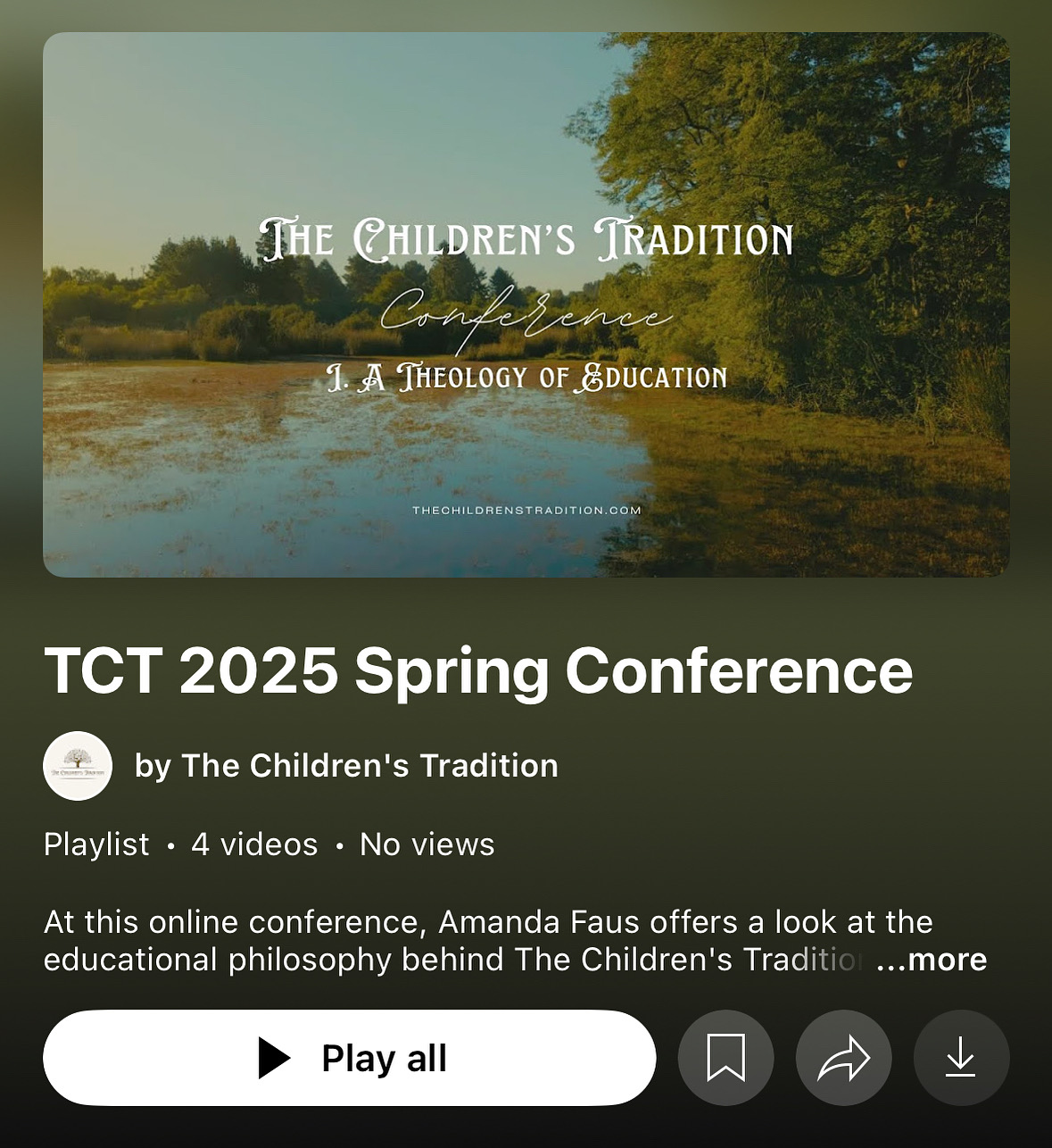 The TCT Spring Conference Now Available to Share with Friends and 15% ...