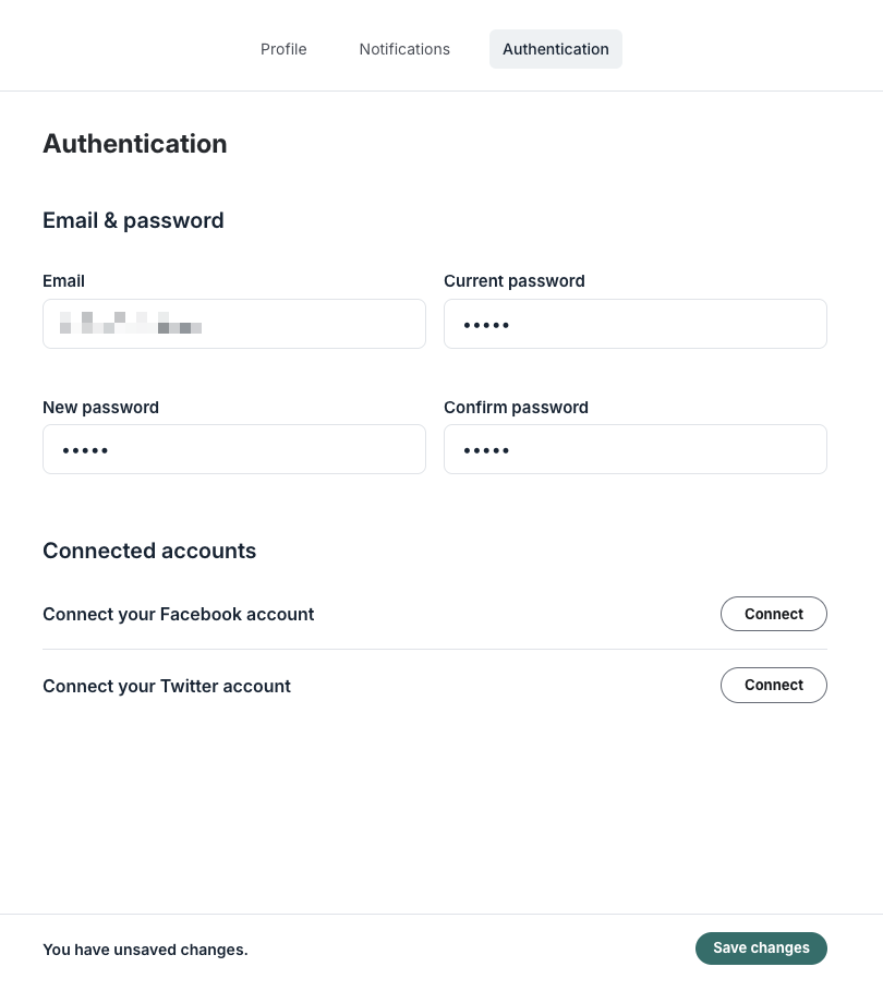 Change your account password | Circle Knowledge Base