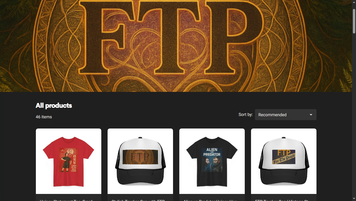 FTP - For The People | Printify Sellers Club
