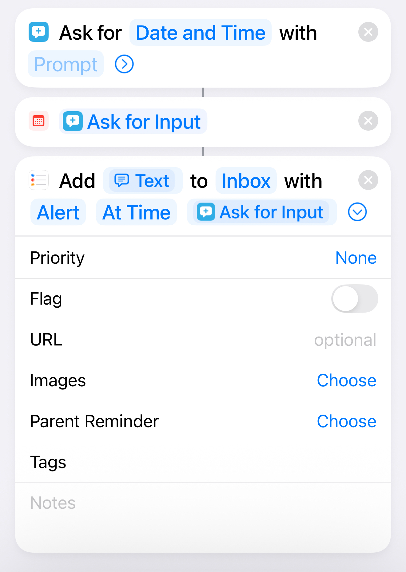 How to set repeat action while creating a reminder with the help of a ...