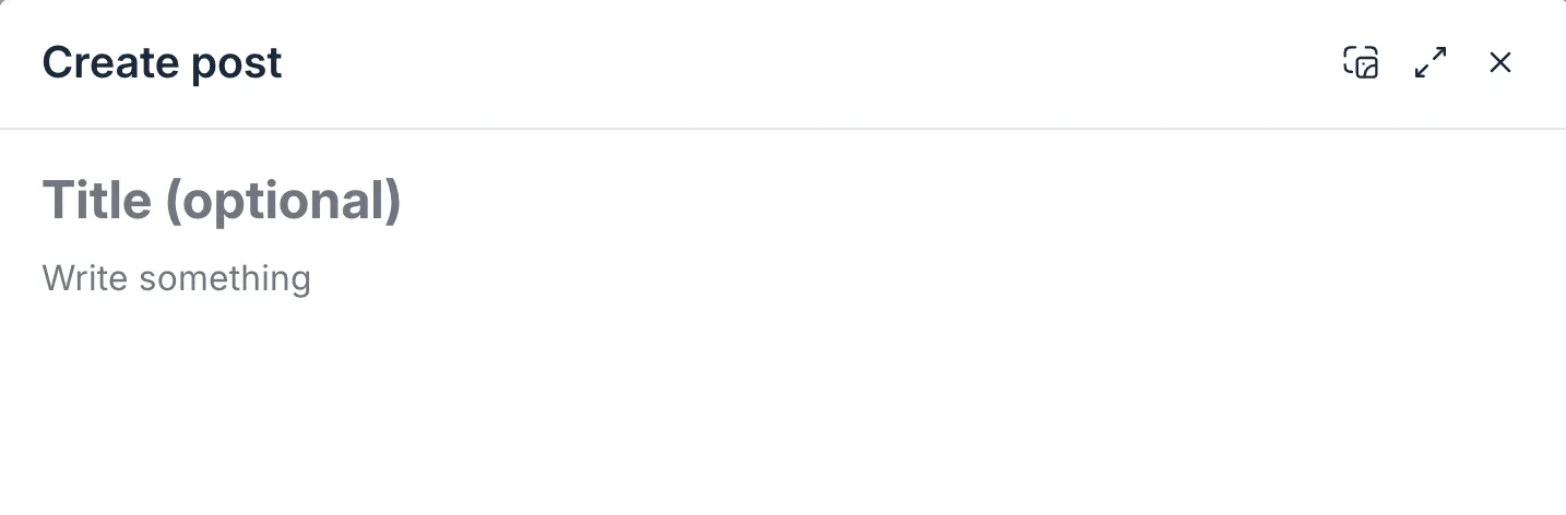 Creating and managing posts as a member | Circle Knowledge Base