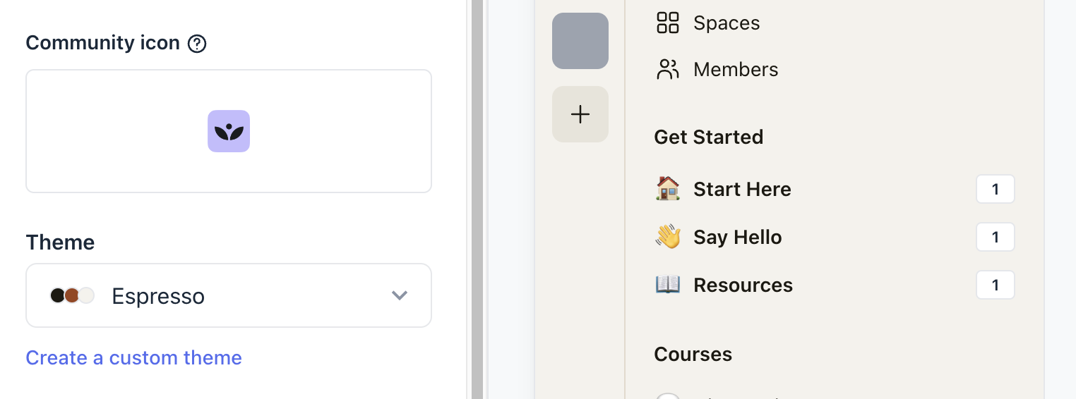 Customize your community theme | Circle Knowledge Base