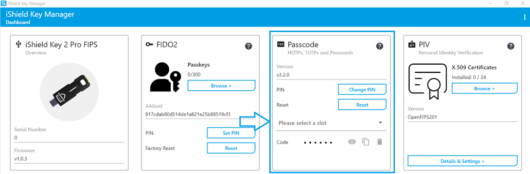 How do I get an OTP? | Swissbit