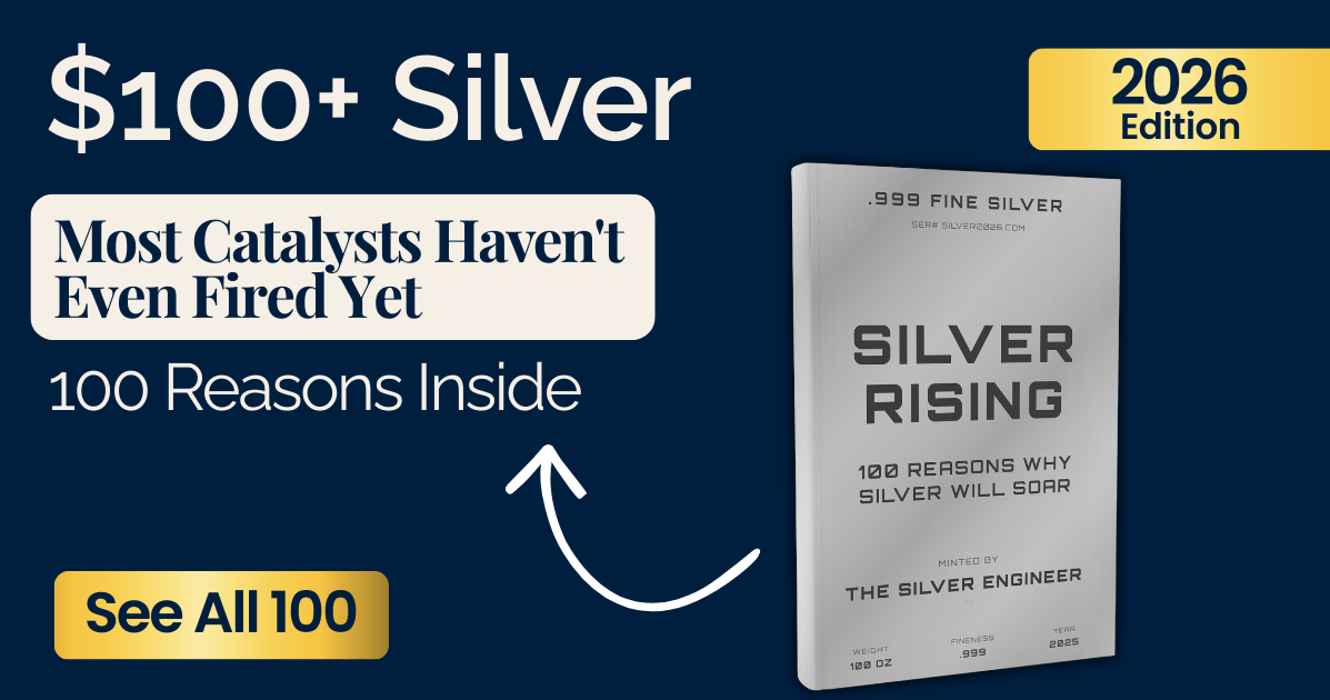 Silver Rising: 100 Reasons Why Silver Will Soar | Golden Meadow®