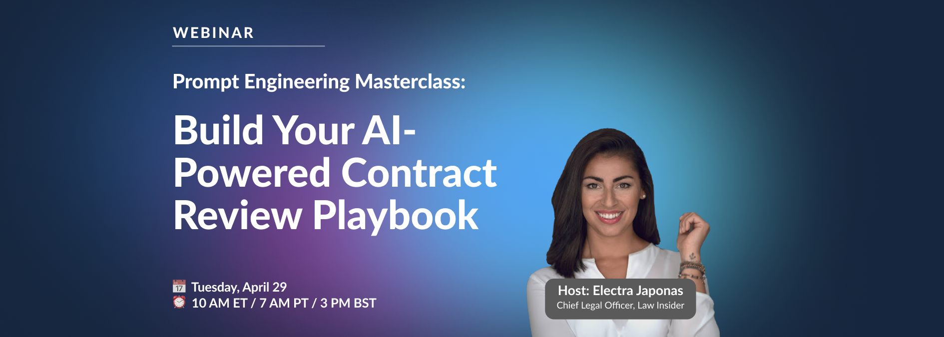 Prompt Engineering Masterclass: Build Your AI-Powered Contract Review Playbook | Law Insider ...