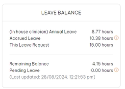 Accrued Leave Vs Annual Leave Balance | Hero Connect