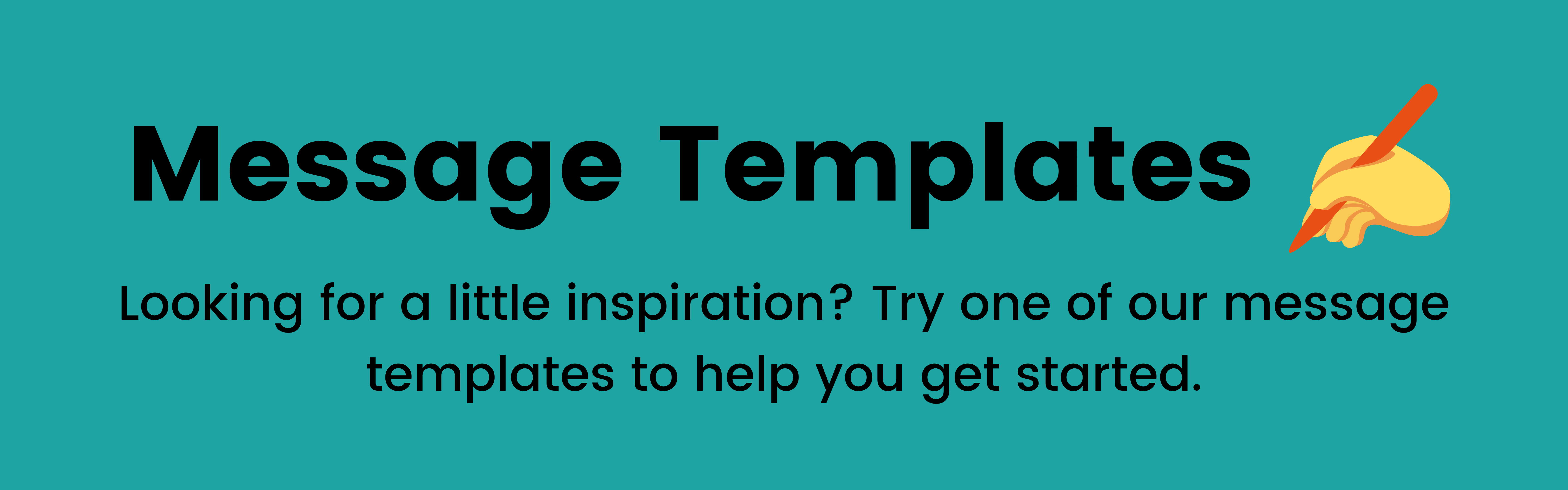 Message Templates | Small Powerful Groups Community