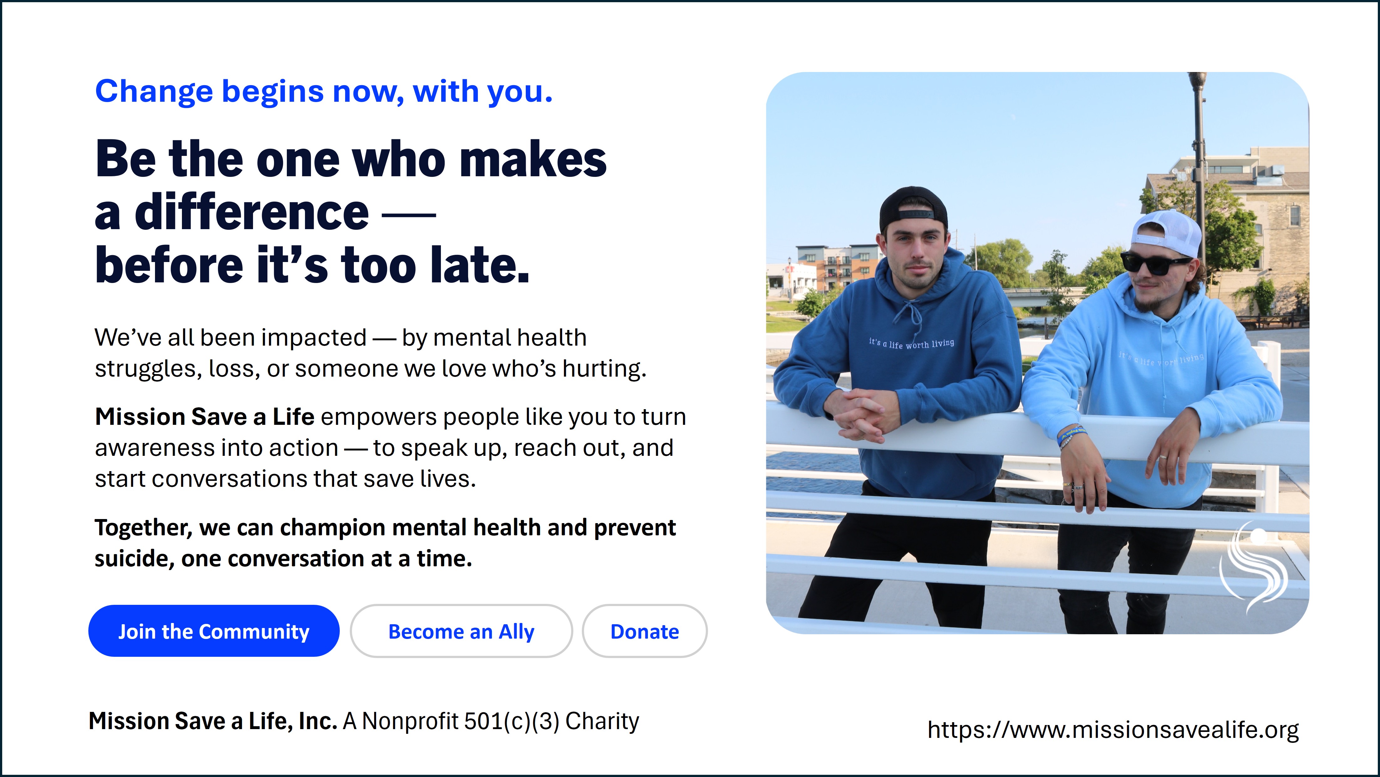 Mission Save a Life community | Mission Save a Life