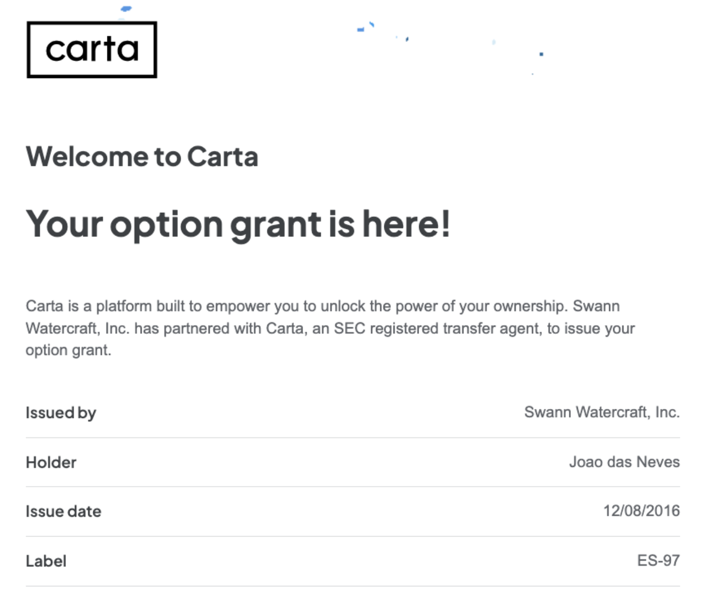 The Carta Experience: Employees | Carta Community