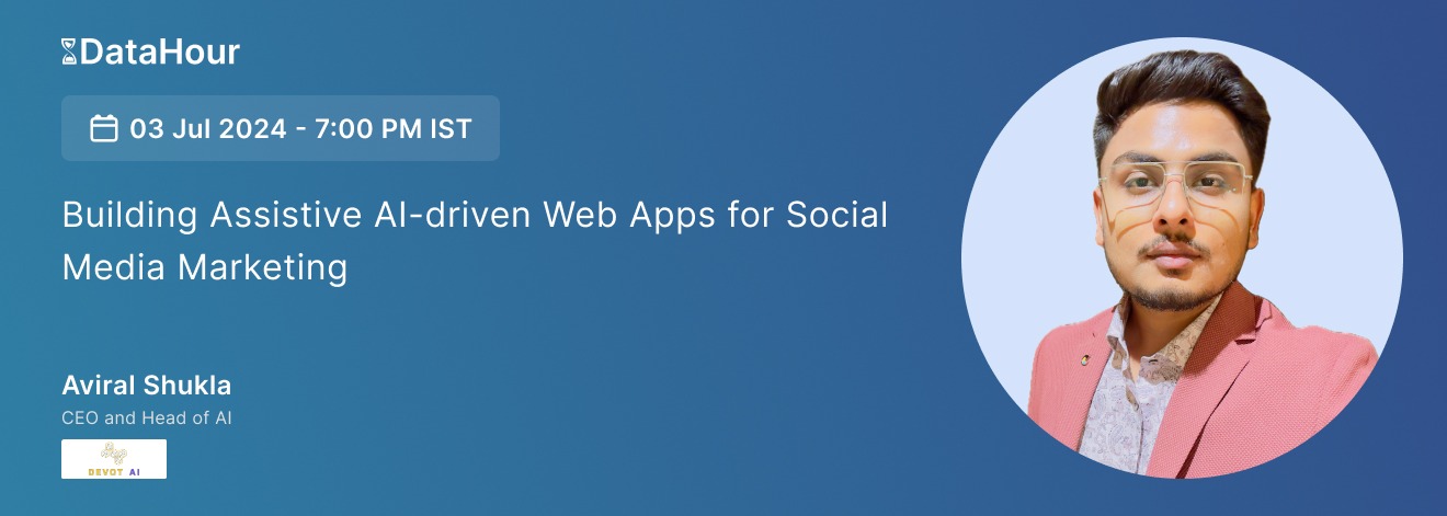 Building Assistive AI-driven Web Apps for Social Media Marketing | Analytics Vidhya