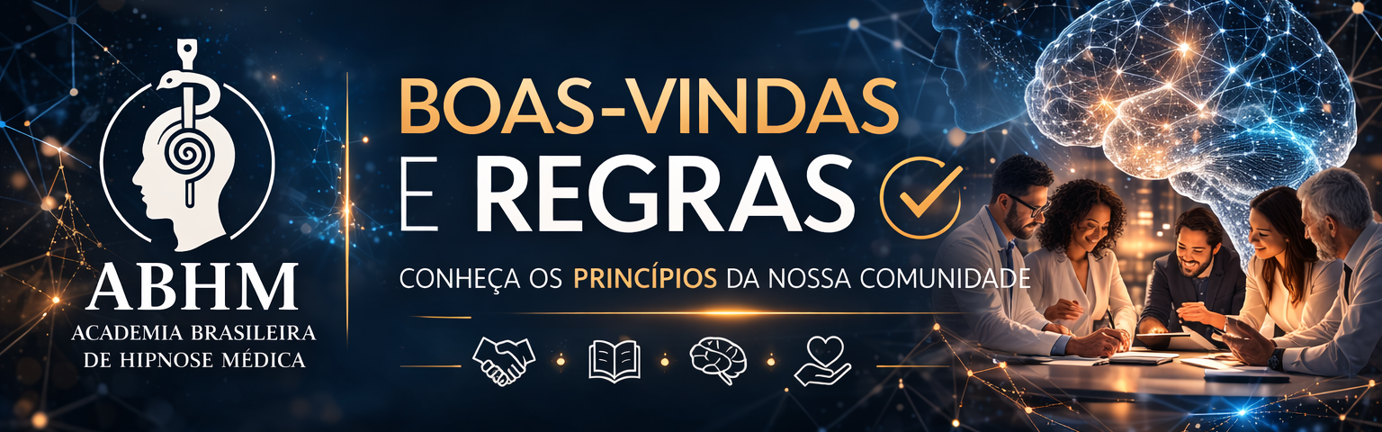 Boas-vindas e regras | Comunidade ABHM