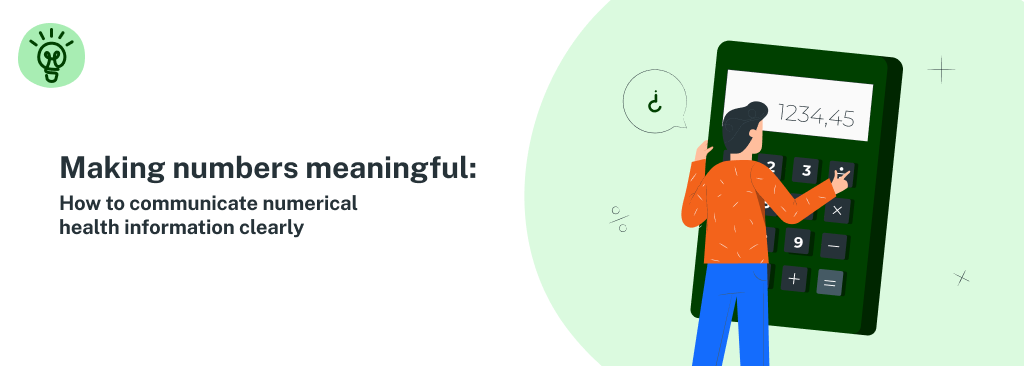 Making numbers meaningful: How to communicate numerical health ...