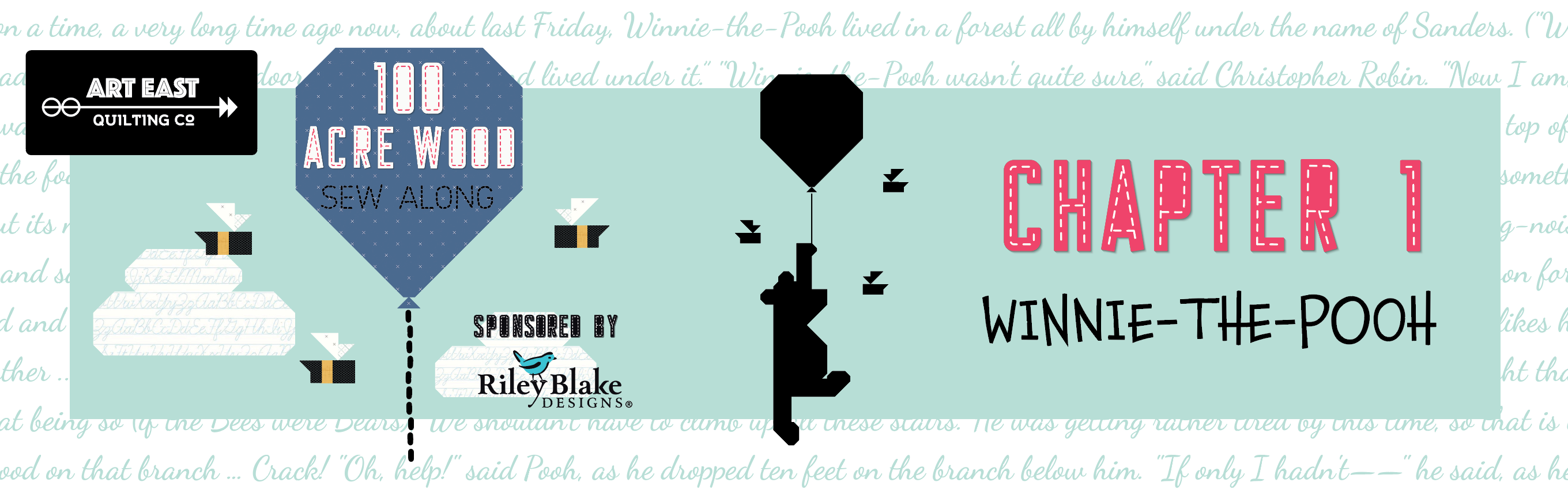 Chapter 1 - Winnie-the-Pooh | Art East Quilting Community