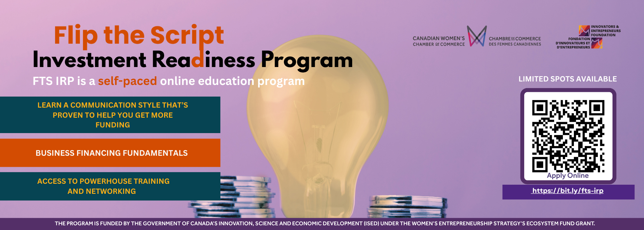 Flip the Script Investment Readiness Program Information Session ...