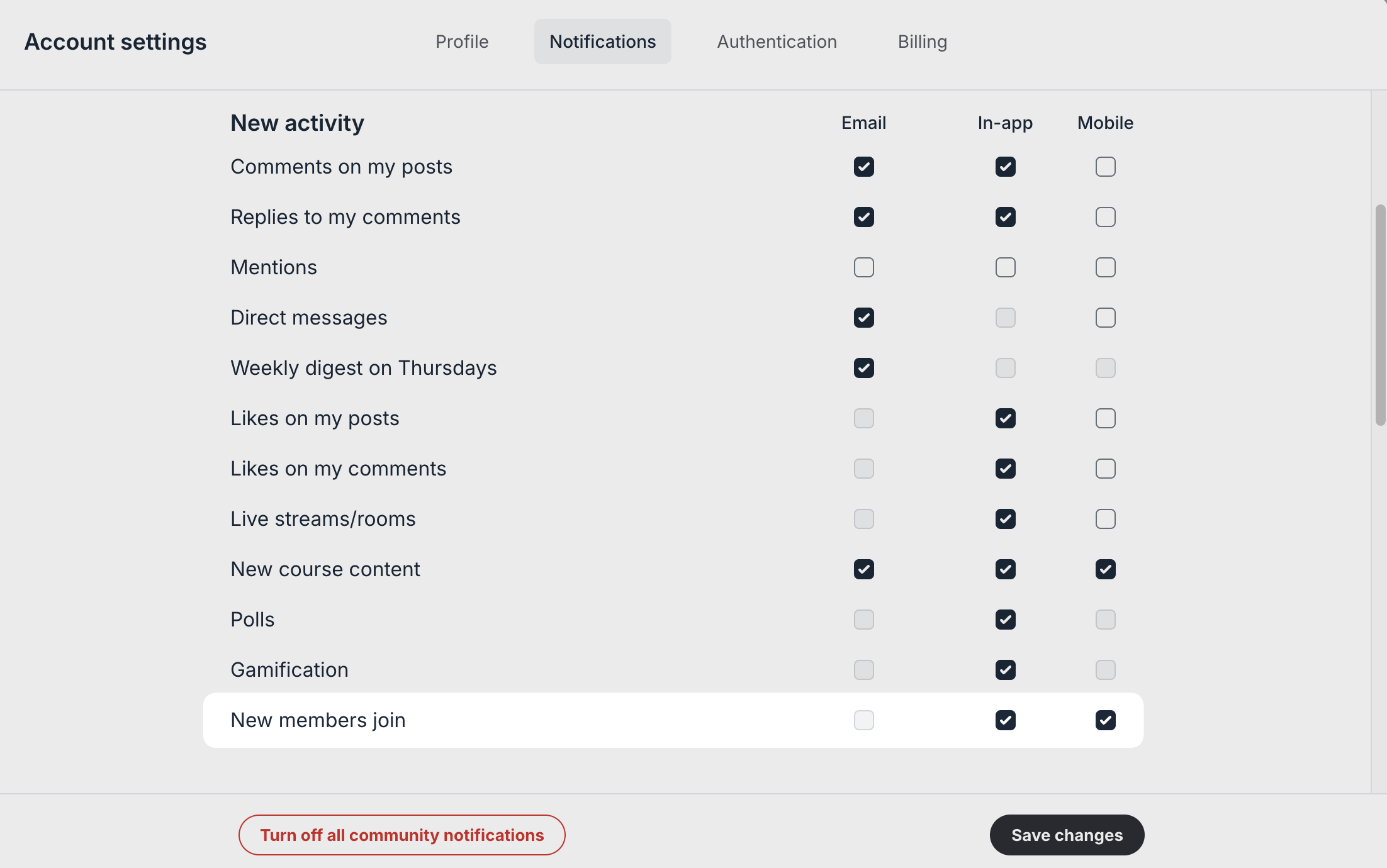Getting notified when a new member joins your community | Circle Knowledge Base